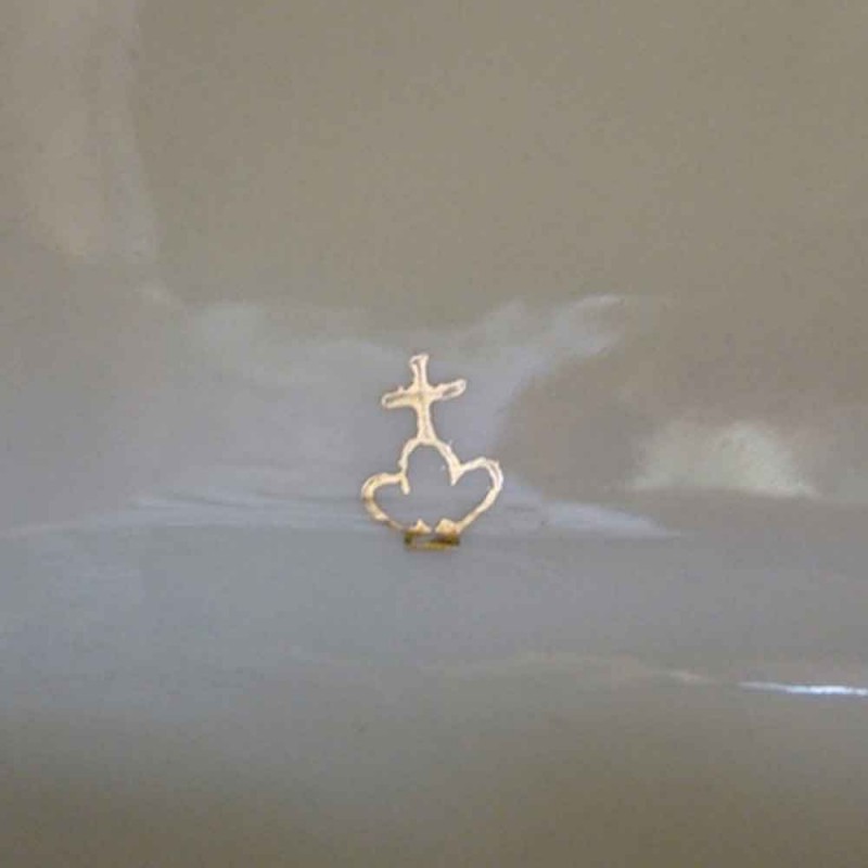 Ludwigsburg carriage group gilded with a closed crown - display obj...